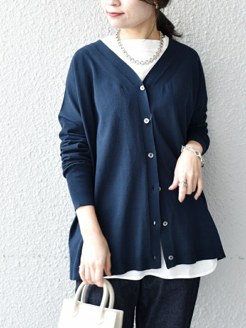 【楽天市場】【SALE／60%OFF】アイスコットンロングスリーブカーディガン SHIPS WOMEN シップス トップス カーディガン ...