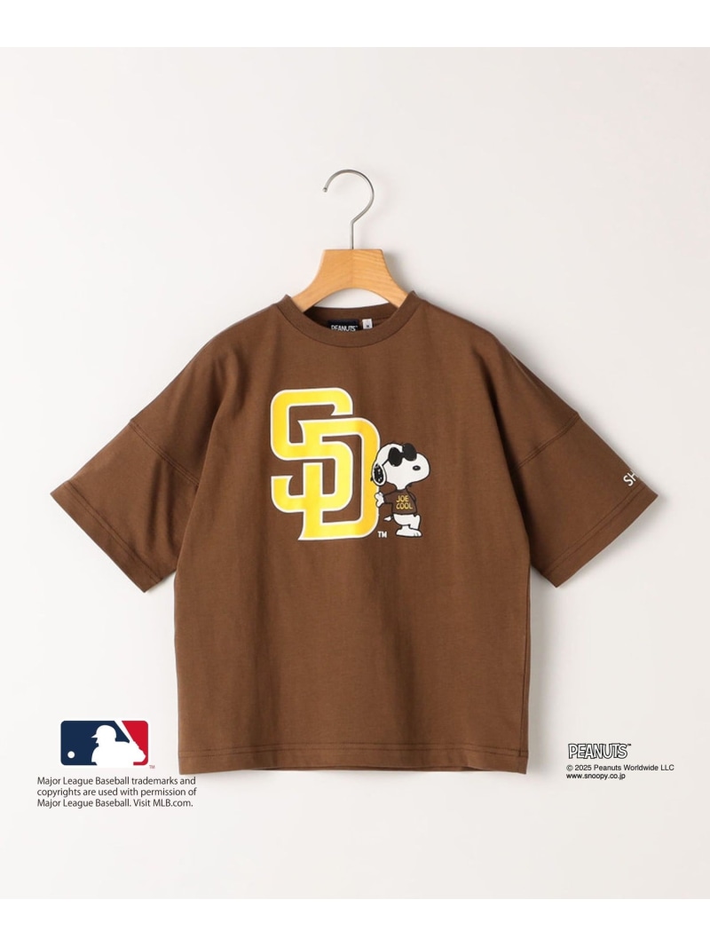 【楽天市場】SHIPS KIDS:85~95cm / PEANUTS*MLB プリント Tシャツ SHIPS KIDS シップス トップス カットソー・Tシャツ ブルー ネイビー ホワイト ...