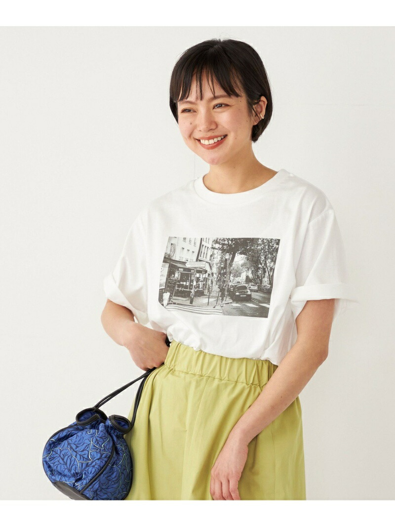 【楽天市場】【SALE／20%OFF】SHIPS Colors:＜洗濯機可能＞クロッシング フォト TEE SHIPS Colors シップス ...