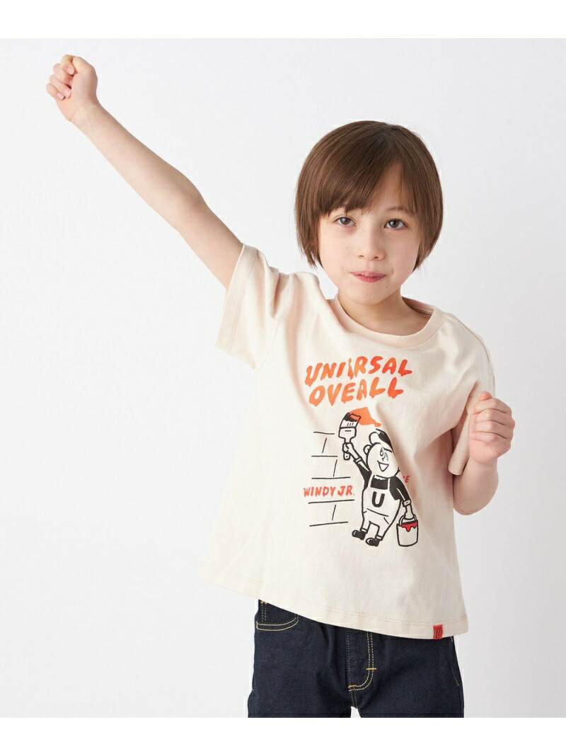 【楽天市場】UNIVERSAL OVERALL: DISCOLOR プリント Tシャツ SHIPS any シップス トップス カットソー・Tシャツ ベージュ[Rakuten Fashion ...