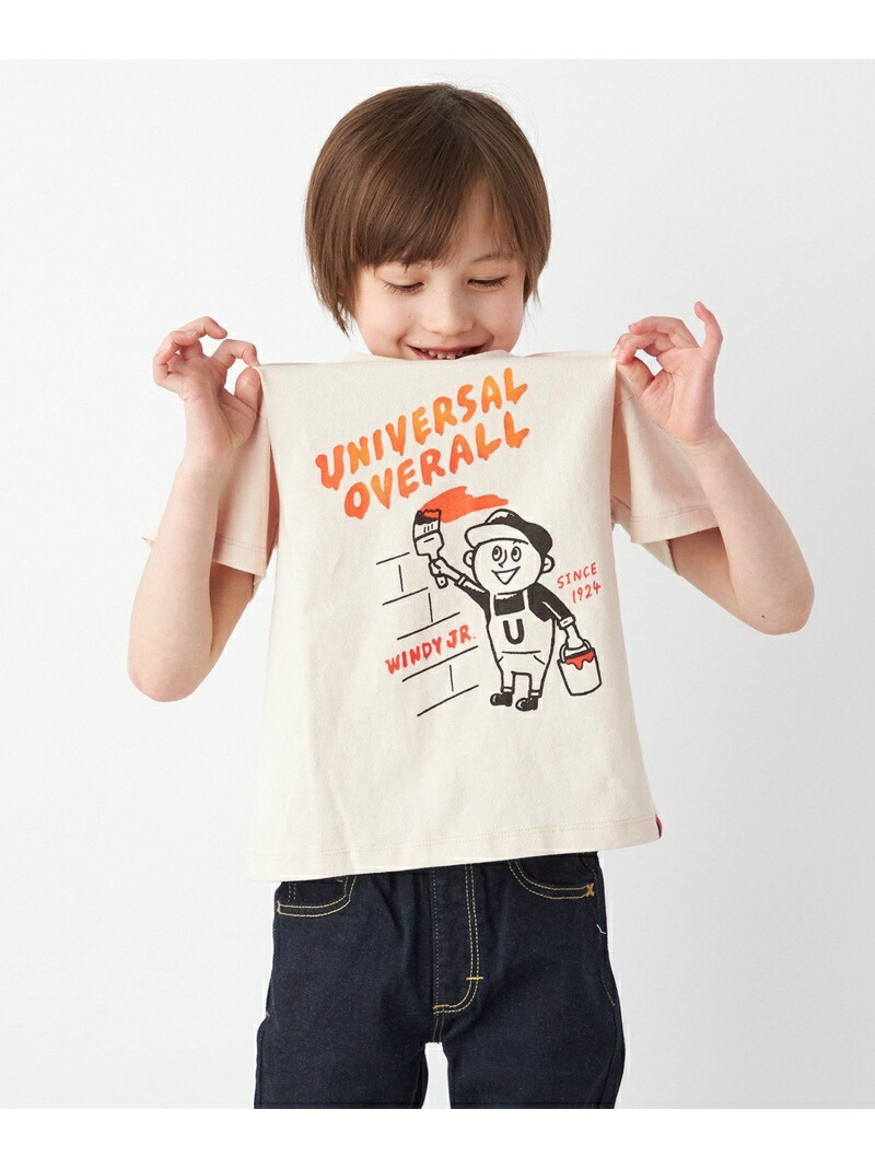 【楽天市場】UNIVERSAL OVERALL: DISCOLOR プリント Tシャツ SHIPS any シップス トップス カットソー・Tシャツ ベージュ[Rakuten Fashion ...