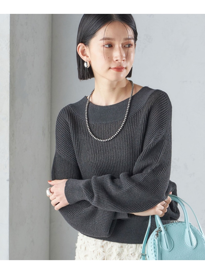 【楽天市場】【SALE／45%OFF】＜手洗い可能＞ペーパー コットン プルオーバー 24SS SHIPS WOMEN シップス トップス ニット グレー ホワイト グリーン【RBA_E ...