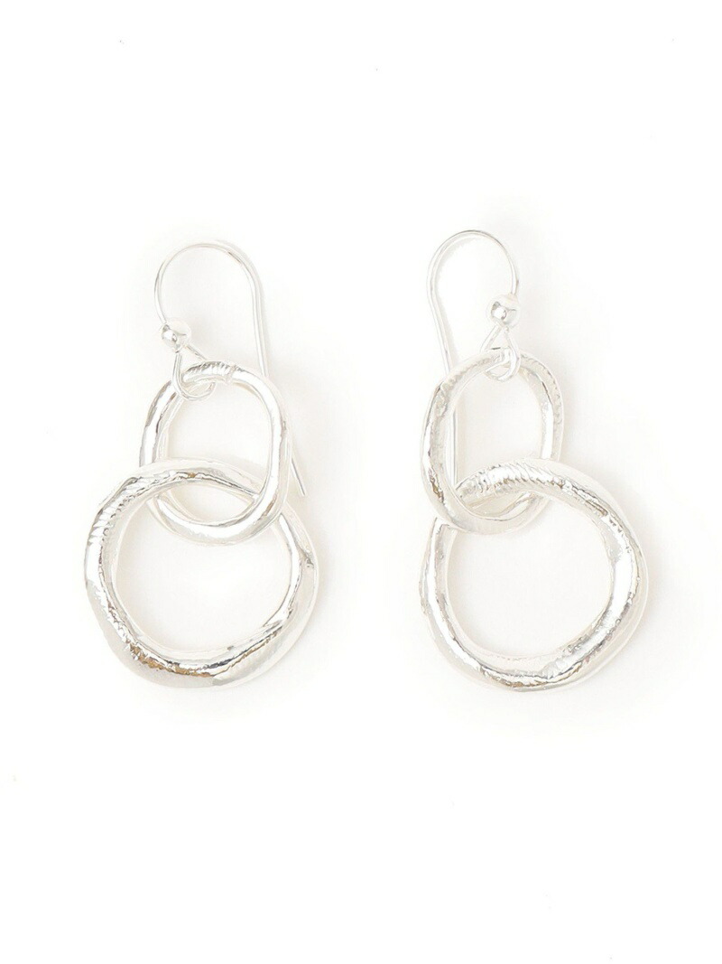 【楽天市場】【SALE／40%OFF】ubu Paris:ダブルサークル ピアス SHIPS any シップス アクセサリー ピアス シルバー ...