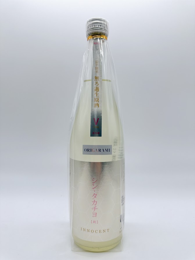 【楽天市場】日本酒 シン・タカチヨ V-Type 創 INNOCENT 扁平精米 無濾過 生原酒 720ml − 高千代酒造：銘酒しらい屋