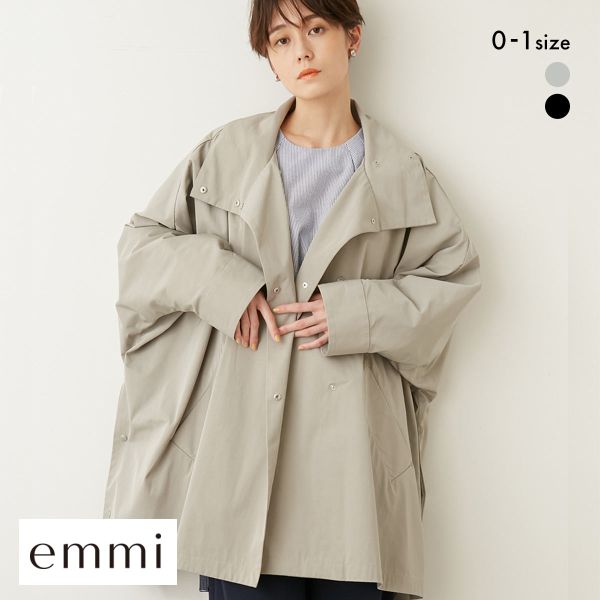 【楽天市場】20％OFF エミ emmi【emmi atelier】中綿ベストセットポンチョコート レディース 全2色 0-1：SHIROHATO（白鳩）