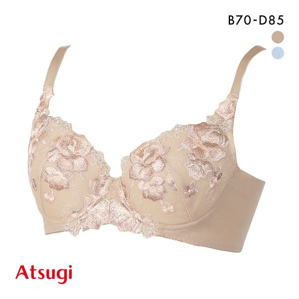 【楽天市場】アツギ ATSUGI はだづつみ 肌包み 脇すっきり ブラジャー 脇高 脇布上辺ヘム ソフトワイヤー 単品 レディース 全2色 B70-D85：SHIROHATO（白鳩）