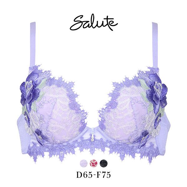 【楽天市場】35％OFF ワコール Wacoal サルート Salute 40周年 84G 23SS BTJ484 VIVA LINE ブラジャー DEF ビバライン 谷間 単品 レディース ...