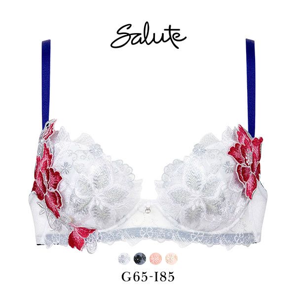 【楽天市場】35％OFF ワコール Wacoal サルート Salute 23SSシーズン 86G BTJ486 BTJ786 P-UP ブラジャー GHI プッシュアップ 単品 レディース ...