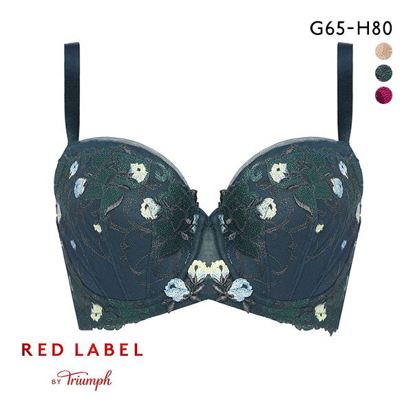 【楽天市場】41％OFF トリンプ Triumph TR0104 レッドレーベル バイ トリンプ ブラジャー GH グラマー 単品 レディース 大きいサイズ 下着 全3色 G65-H80 ...