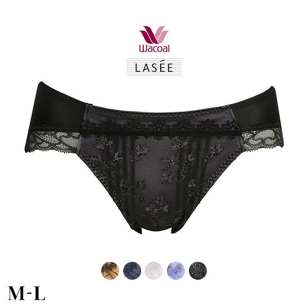 【楽天市場】25％OFF【メール便(4)】 ワコール Wacoal ラゼ LASEE 09G PFA735 ショーツ スタンダード ML 単品 ハイレッグ レディース パンツ ノーマル ビキニ ...