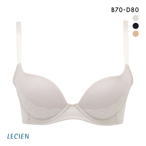 【楽天市場】10％OFF ルシアン LECIEN シルエット革命 バストの掟 ブラジャー BCD 脇肉 脇高 単品 レディース 全3色 B70-D80：SHIROHATO（白鳩）