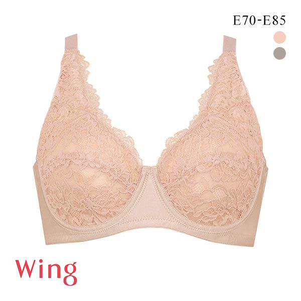 【楽天市場】15％OFF ワコール Wacoal ウイング Wing 肌あたりがやさしい フルカップ ブラジャー 外付けワイヤー E 単品 レディース 全2色 E70-E85 ...