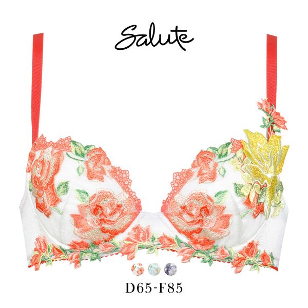 【楽天市場】30％OFF ワコール Wacoal サルート Salute 11G BTJ411 P-UP ブラジャー DEF プッシュアップ 谷間 大きいサイズ 単品 24AW先行 コア ...