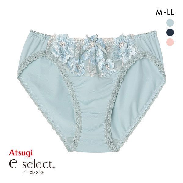 【楽天市場】【メール便(4)】 アツギ ATSUGI イーセレクト e-select なめらかフィットブラ ペアショーツ スタンダードショーツ 単品 レディース 全3色 M-LL ...