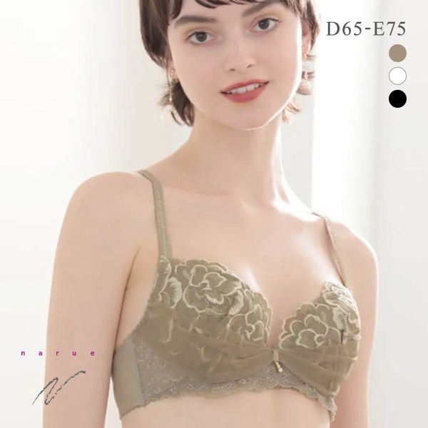 【楽天市場】30％OFF ナルエー ランジェリー フェリス ブラジャー 3/4カップ レディース DE NARUE 全3色 D65-E75：SHIROHATO（白鳩）