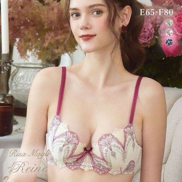 【楽天市場】50％OFF リサマリ レーヌ シェール ブラジャー EF 谷間ブラ Risa Magli Reine レディース 全3色 E65-F80：SHIROHATO（白鳩）