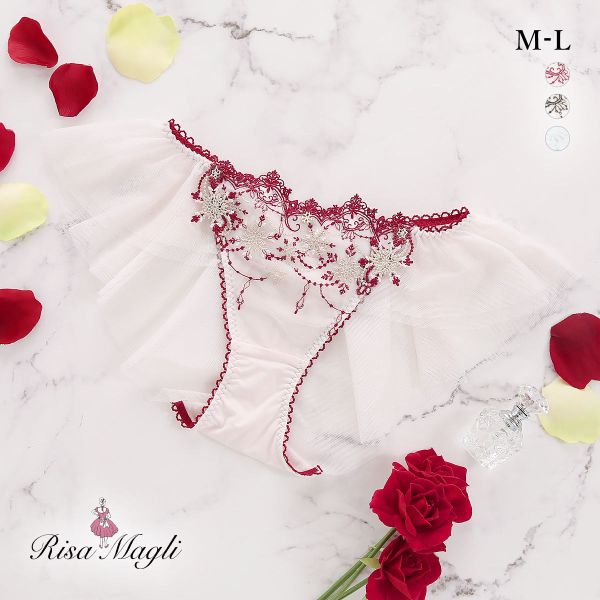 【楽天市場】【メール便(6)】 リサマリ グレッタ フレアショーツ バックレース Risa Magli レディース 全3色 M-L ...