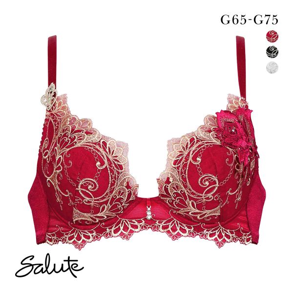 【楽天市場】20％OFF ワコール サルート 70グループ 70G VIVA LINE ブラジャー G ビバライン 谷間 Wacoal Salute BTJ470 24AWブルーム レディース ...