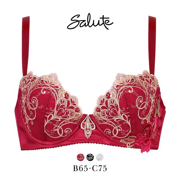 【楽天市場】20％OFF ワコール サルート 70グループ 70G 女優Bra ブラジャー BC デコルテ 谷間 リフトアップ Wacoal Salute BTJ770 24AWブルーム ...