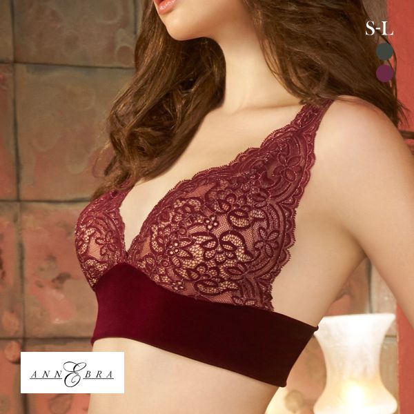 【楽天市場】【10%OFF・10/27 09:59まで】 アンブラ Mystic ベロア×レース ブラレット ANNEBRA レディース 全2色 S-L ev_sp_10：SHIROHATO（白鳩）