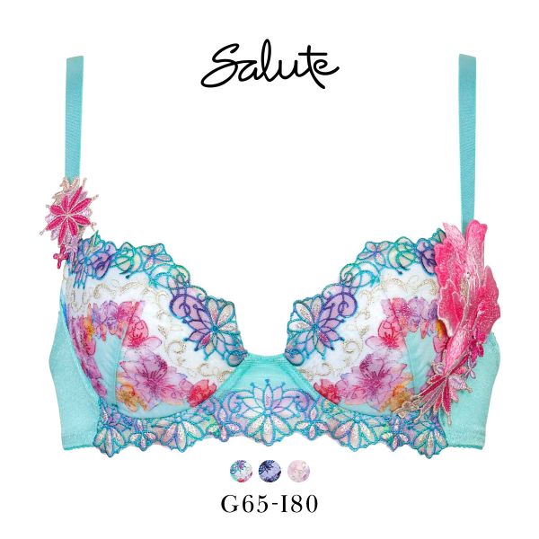 【楽天市場】20％OFF ワコール サルート 50グループ 50G P-UP ブラジャー GHI プッシュアップ 谷間 Wacoal Salute BTJ450 25SS先行コア レディース ...