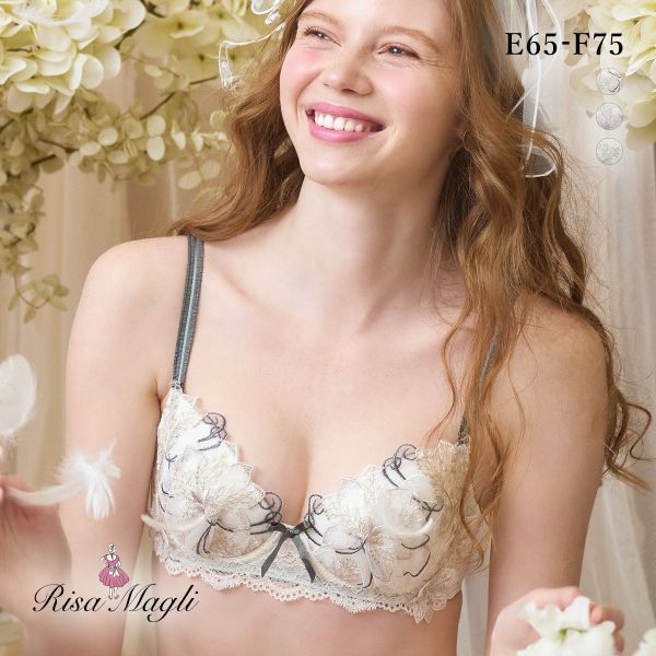 【楽天市場】20％OFF リサマリ ジェシカ ブラジャー EF 谷間ブラ Risa Magli レディース 全3色 E65-F75：SHIROHATO（白鳩）