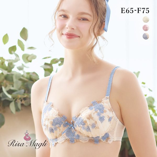 【楽天市場】リサマリ イーシャ ブラジャー EF 谷間ブラ 大きいサイズ Risa Magli レディース 全3色 E65-F75：SHIROHATO（白鳩）