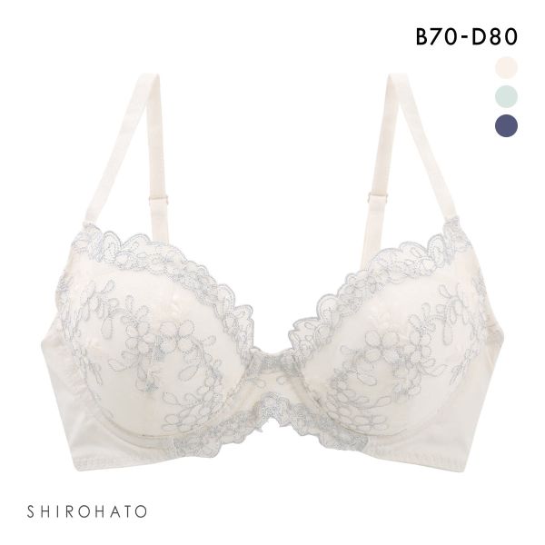 【楽天市場】ビューティーアシスト さわやか軽量カップ 3/4カップブラジャー BCD 脇高 美胸 ソフトワイヤー Beauty Asist レディース 全3色 B70-D80 ...