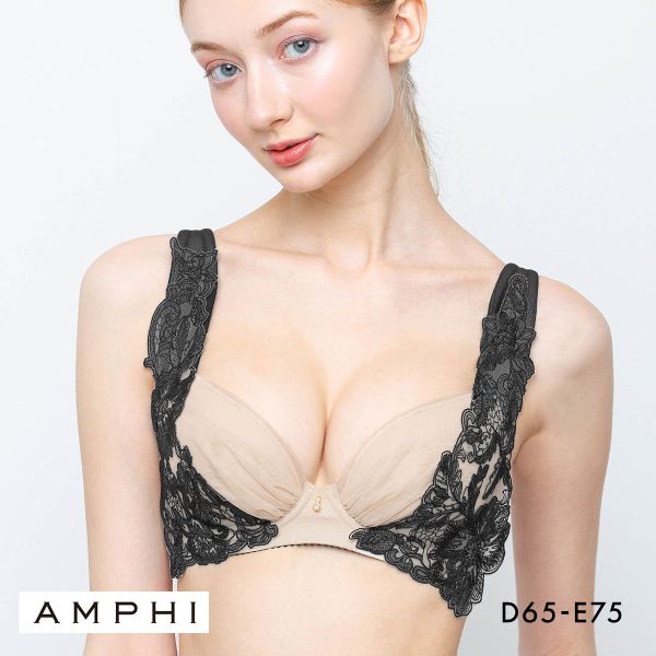 【楽天市場】アンフィ 姿勢をサポートして、気軽にスタイルアップ ブラジャー 3/4カップ DE AMPHI BYJ397 レディース 全3色 D65-E75：SHIROHATO（白鳩）