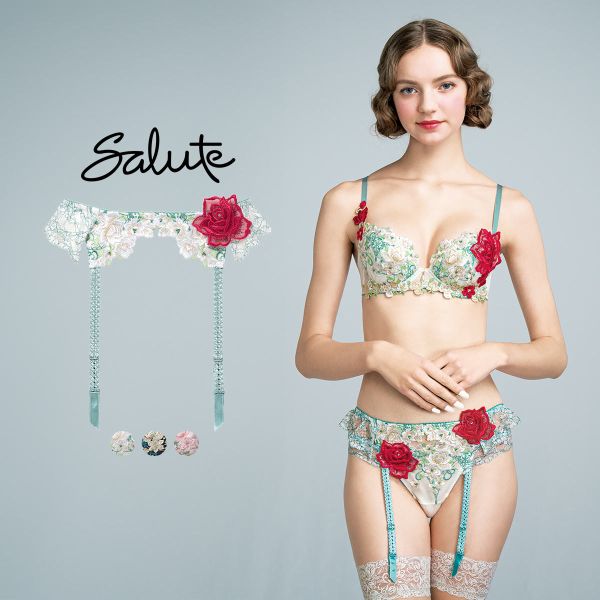 【楽天市場】【25%OFF・10/27 09:59まで】 ワコール サルート 16グループ 16G ガーターベルト ランジェリー Wacoal Salute GTJ616 25SSシーズン ...