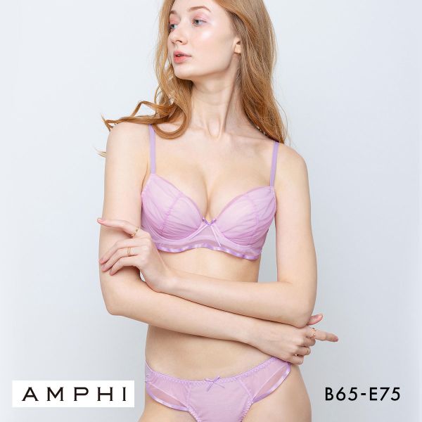 【楽天市場】アンフィ ブラ＆ショーツセット まる胸メイク チュール BCDE ブラジャー ショーツ セット AMPHI BCC242 レディース 全3色 B65-M-E75-L ...