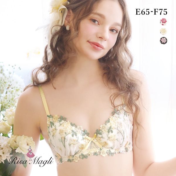 【楽天市場】20％OFF リサマリ ナヨン ブラジャー EF 谷間ブラ 大きいサイズ Risa Magli レディース 全3色 E65-F75：SHIROHATO（白鳩）