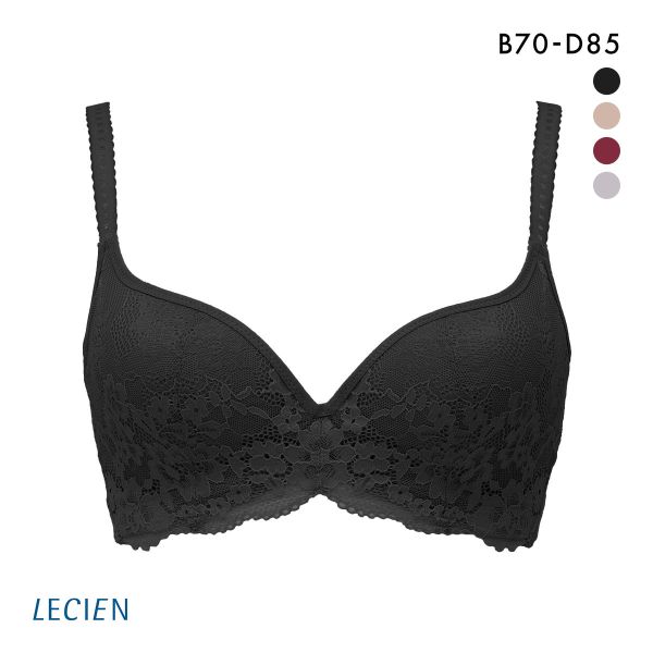 【楽天市場】【40%OFF・10/27 09:59まで】 ルシアン LECIEN 肌フィット ブラジャ? 楽ワイヤー 肌にとけこむフィット感 超ソフトワイヤー モールドブラ レディース 全4色 ...