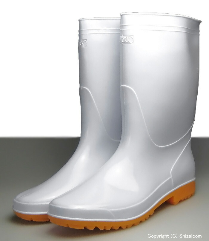 【楽天市場】J-WORK JW-707 耐油長靴 白 【22.5～27・28・29・30cm】 衛生的で使いやすく、丈夫で長持ちな耐油衛生長靴です。 作業長靴 ゴム長靴 耐油長靴 ★レビュー ...