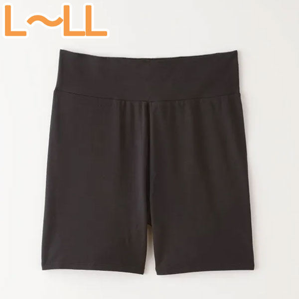 【楽天市場】【4月新商品】TAKEFU竹布 スパッツ（3分丈）（レディース）ブラック（L～LLサイズ）【ナファ生活研究所】：PURE・HEART自然館