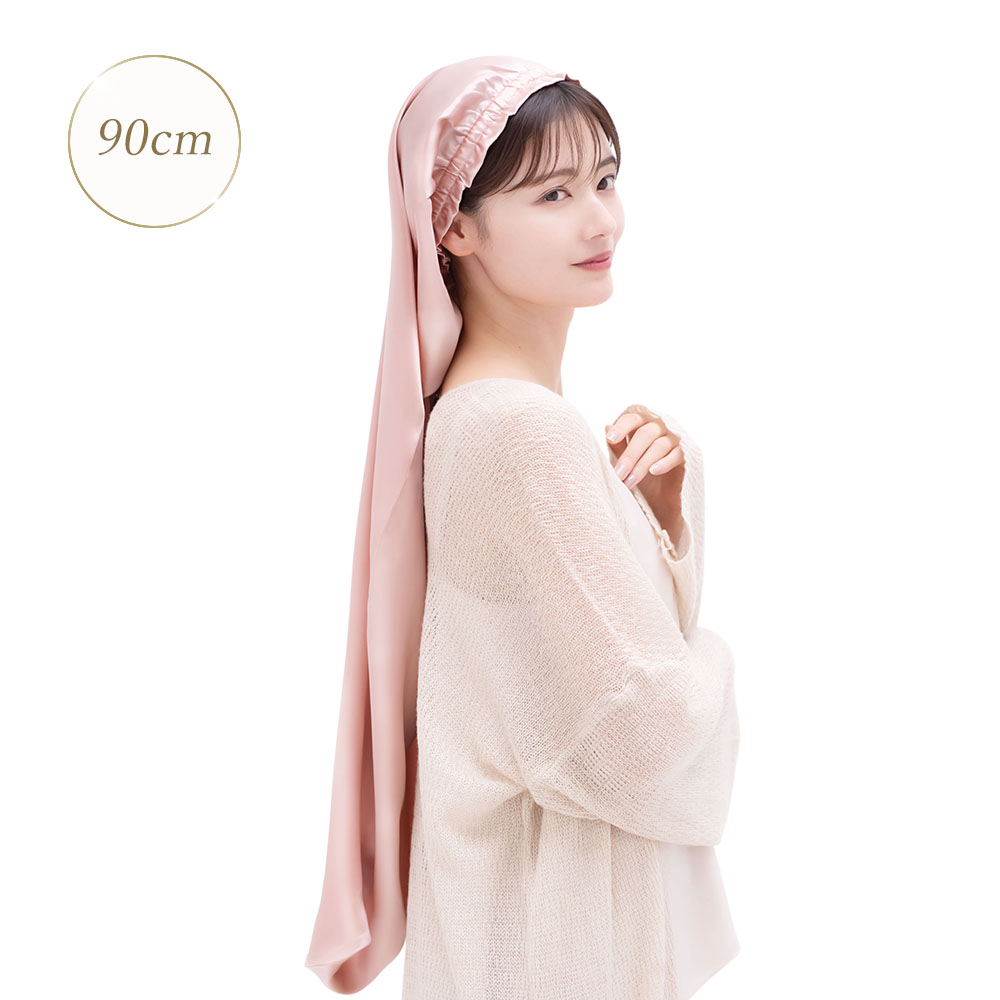 年間ランキング2024受賞／cocosilk ナイトキャップ シルク ロングヘア【ココシルク ヘアケアキャップ】ナイトキャップ ロング