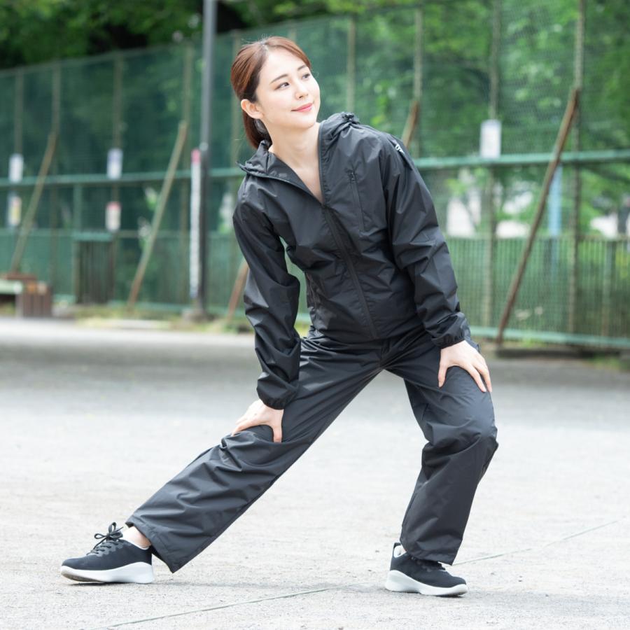 サウナスーツ 上下セット【SPALTAX サウナスーツ】洗える サウナスーツ