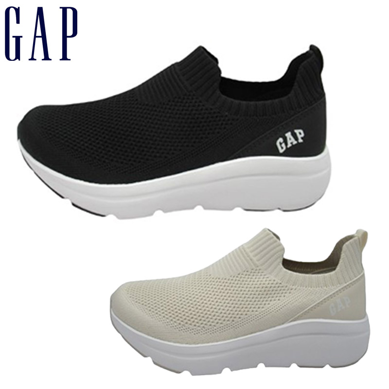 【楽天市場】ギャップ レディース スニーカー 靴 シューズ スリッポン ブラック 黒 ベージュ 送料無料 GAP GPU22517：子供靴専門店シューアイキッズ