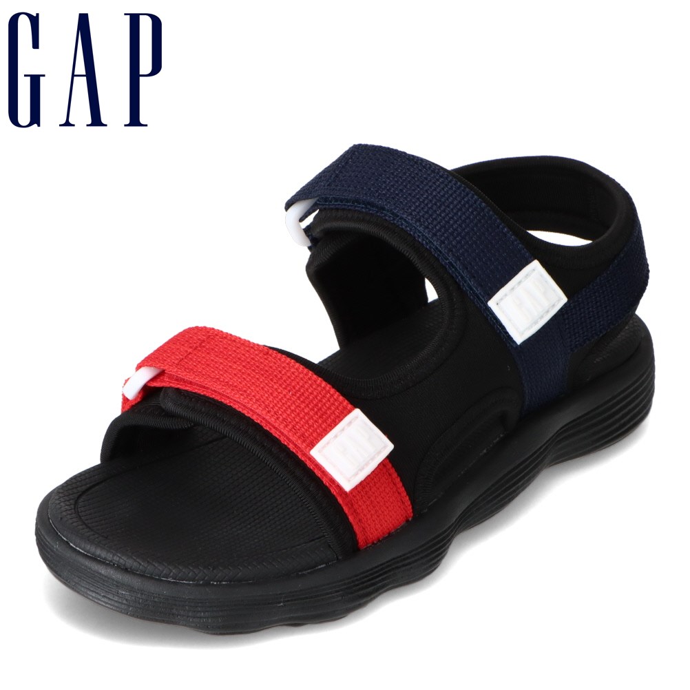 【楽天市場】【全品P5倍！6日～9日まで】ギャップ GAP GPK22435C キッズ靴 子供靴 靴 シューズ 2E相当 サンダル キッズサンダル スポーツサンダル スポサン 軽量 面テープ ...