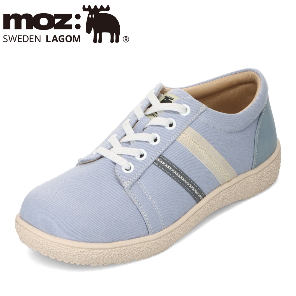 【楽天市場】【全品P5倍！6日～9日まで】モズ スウェーデン MOZ sweden MOZ-570 レディース靴 靴 シューズ 2E相当 スニーカー シンプル カジュアル ローカットスニーカー ...