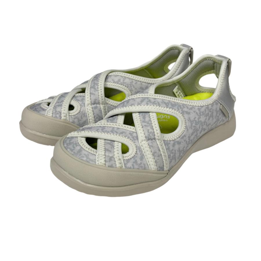 【楽天市場】軽量スニーカー フォー トゥー スリー デザインズ CUD 0900 シルバー サンダル スリッポン レディース アキレスソルボ ...