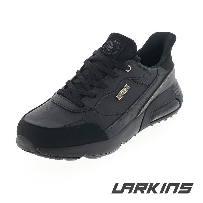 【楽天市場】手を使わずに履ける メンズスニーカー カジュアル スリッポンシューズ 軽い 履きやすい LARKiNS ラーキンス L-6100 ブラック：靴のシューマート