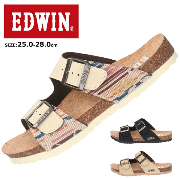 【楽天市場】【送料無料】 メンズ 軽量 サンダル EDWIN トランソニック【EW9301】 調整ベルト コルク カジュアル EDWIN エドウィン EVA ew9301 ：【問屋直営 ...