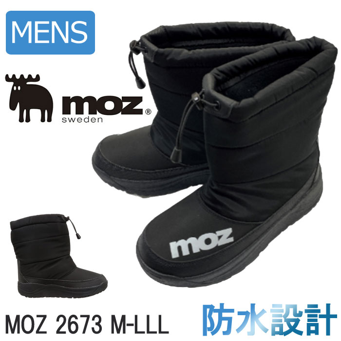 【楽天市場】moz モズ メンズ スノーブーツ MOZ 2673 ハーフ丈 [カラー：ブラック]：F-club 楽天市場店
