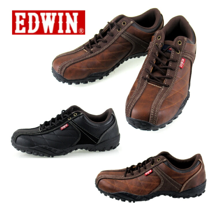 【楽天市場】EDWIN エドウィン EDM6100 メンズ カジュアルシューズ ウォーキング スニーカー シューズ：靴のオリジン