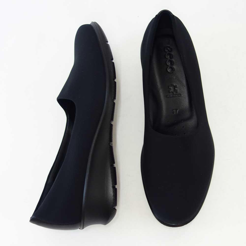 【楽天市場】エコー ECCO FELICIA STRETCH SLIP ON ブラック 217043 51052 （レディース） 甲深 ...