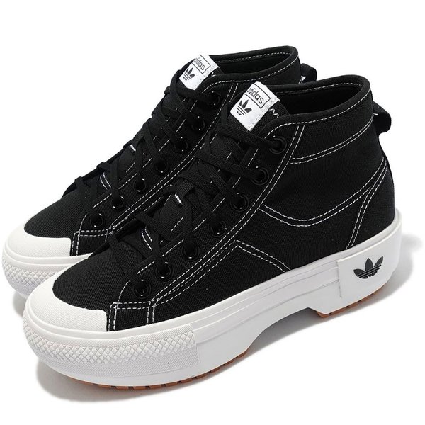 【楽天市場】アディダス ニッツァ トレック adidas W NIZZA TREK コアブラック/フットウェアホワイト/ブラウン GZ8857 ...