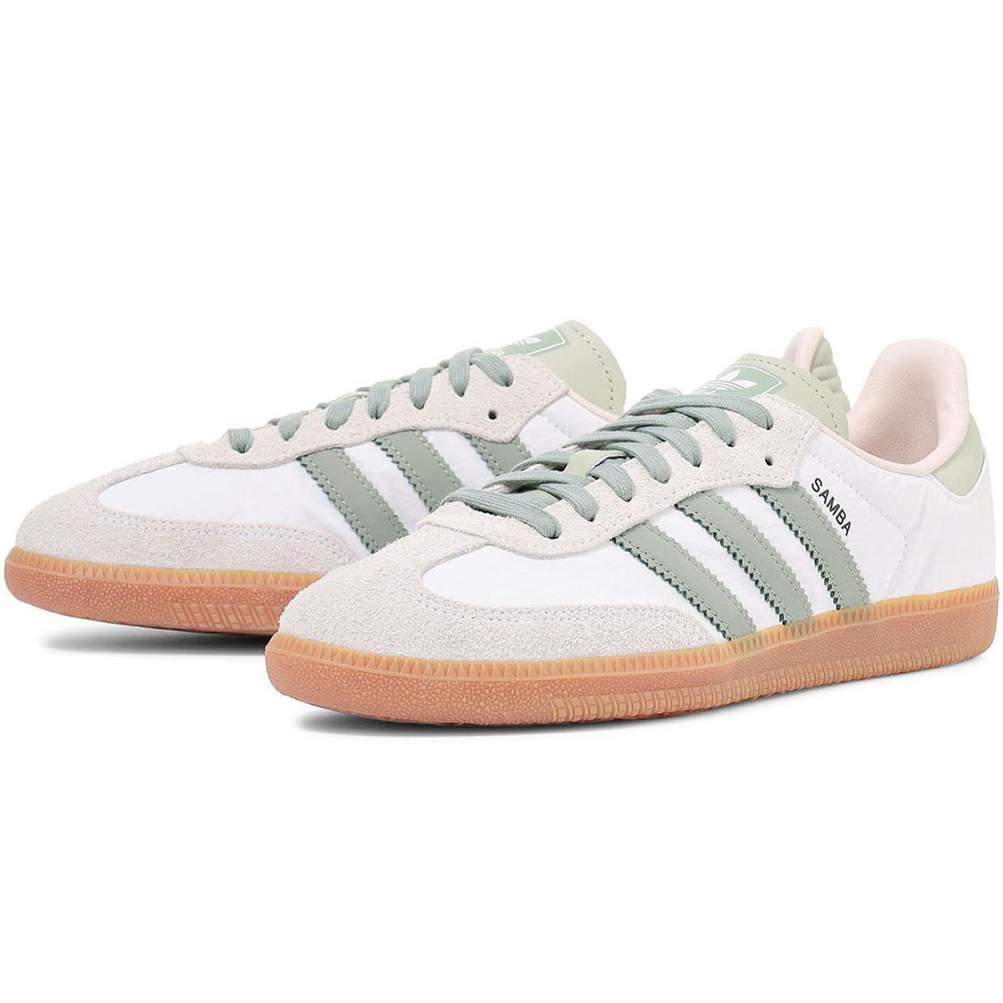 【楽天市場】アディダス サンバ OG adidas SAMBA OG フットウェアホワイト/グリーン/グレー ID0492：シューズナッツ