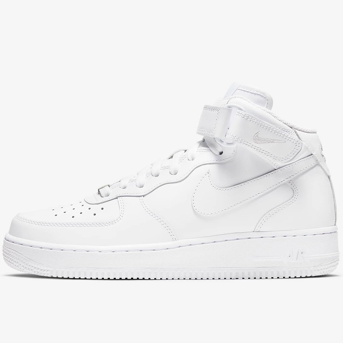 【楽天市場】ナイキ エア フォース 1 ‘07 ミッド NIKE W AIR FORCE 1 ‘07 MID ホワイト/ホワイト/ホワイト ...