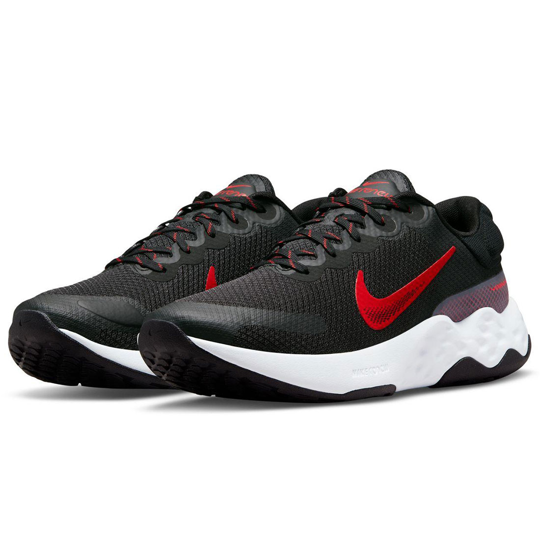 【楽天市場】ナイキ リニュー ライド 3 NIKE Renew Ride 3 ブラック/ユニバーシティレッド DC8185-002：シューズナッツ